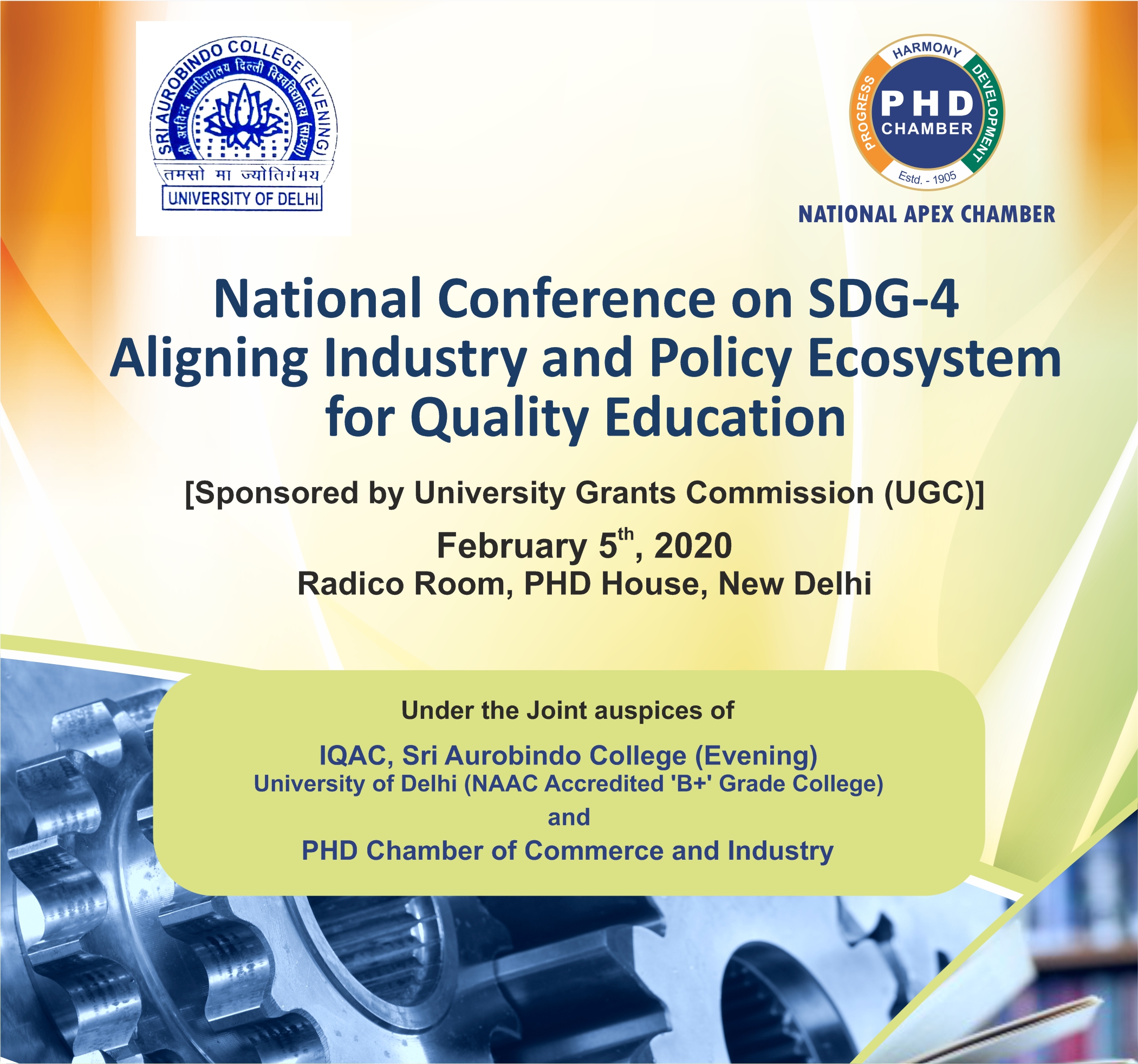 National Conference on SDG-4 - PHD Chamber