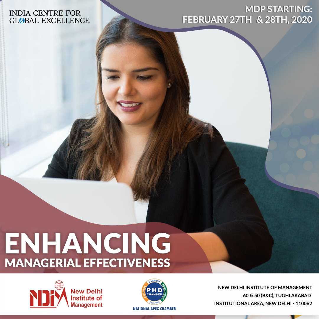 Management Development Programme (MDP) on Enhancing Managerial ...