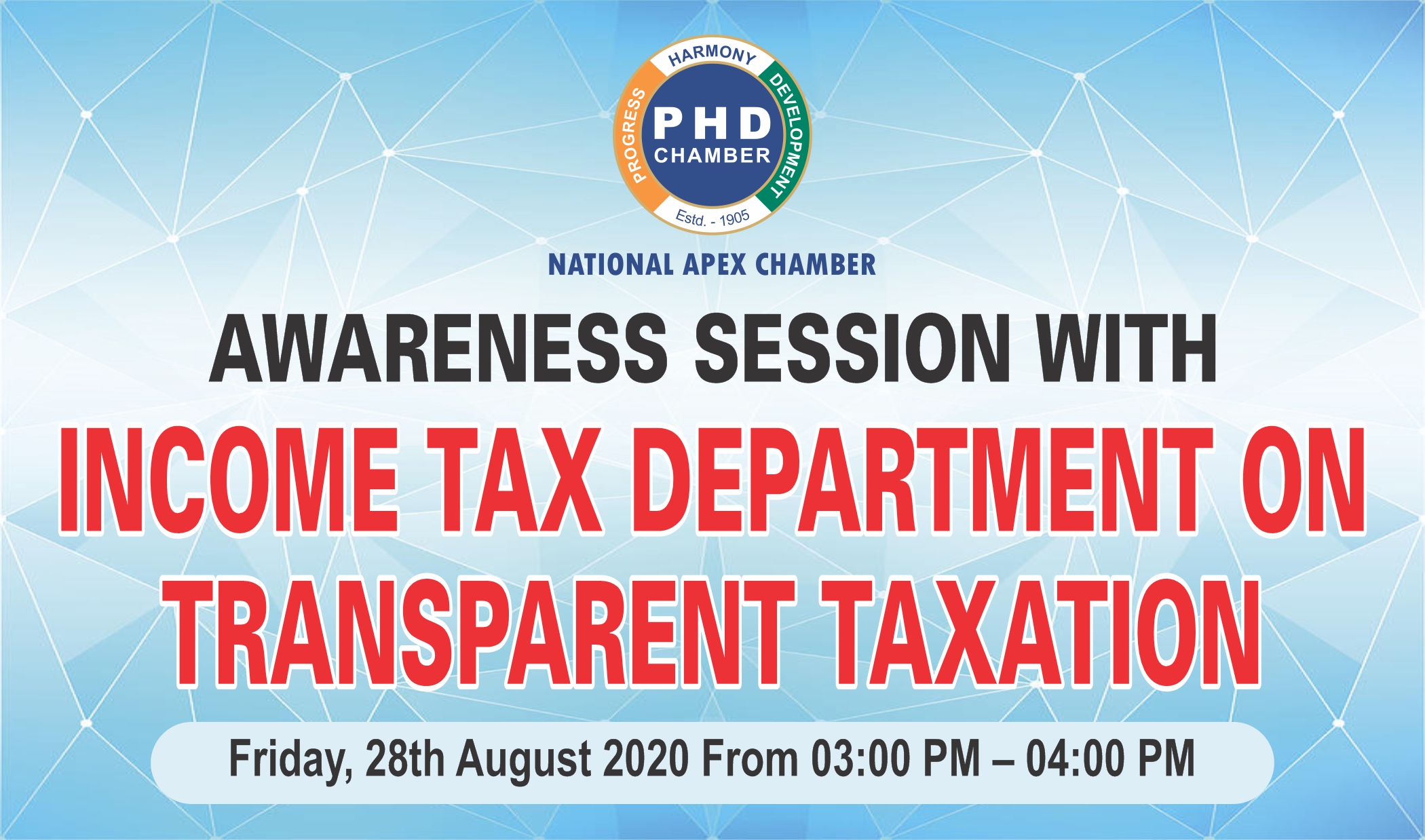 Awareness Session with Income Tax Department on Transparent Taxation ...
