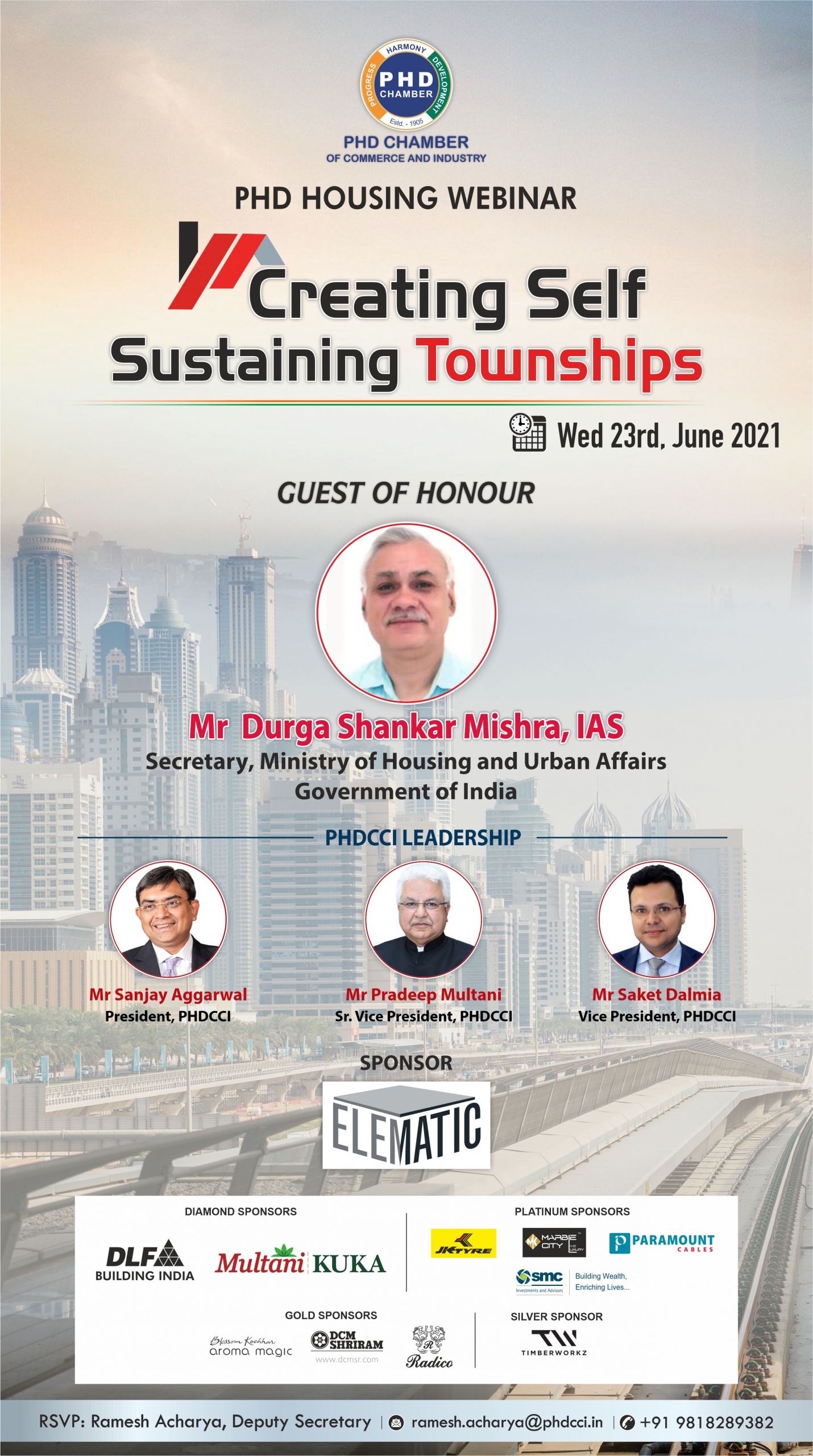 PHDCCI Housing Webinar on Creating Self-Sustainable Cities - PHD Chamber
