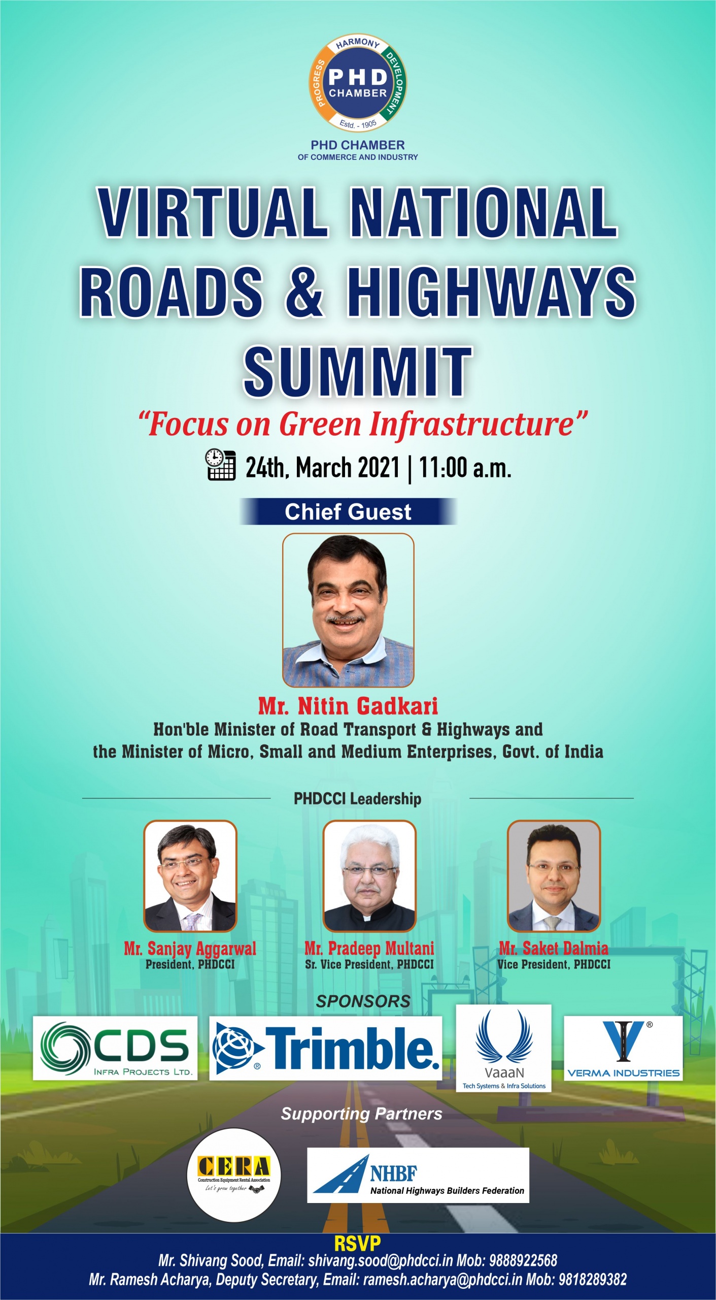 Virtual National Roads and Highways Summit 2021 - PHD Chamber