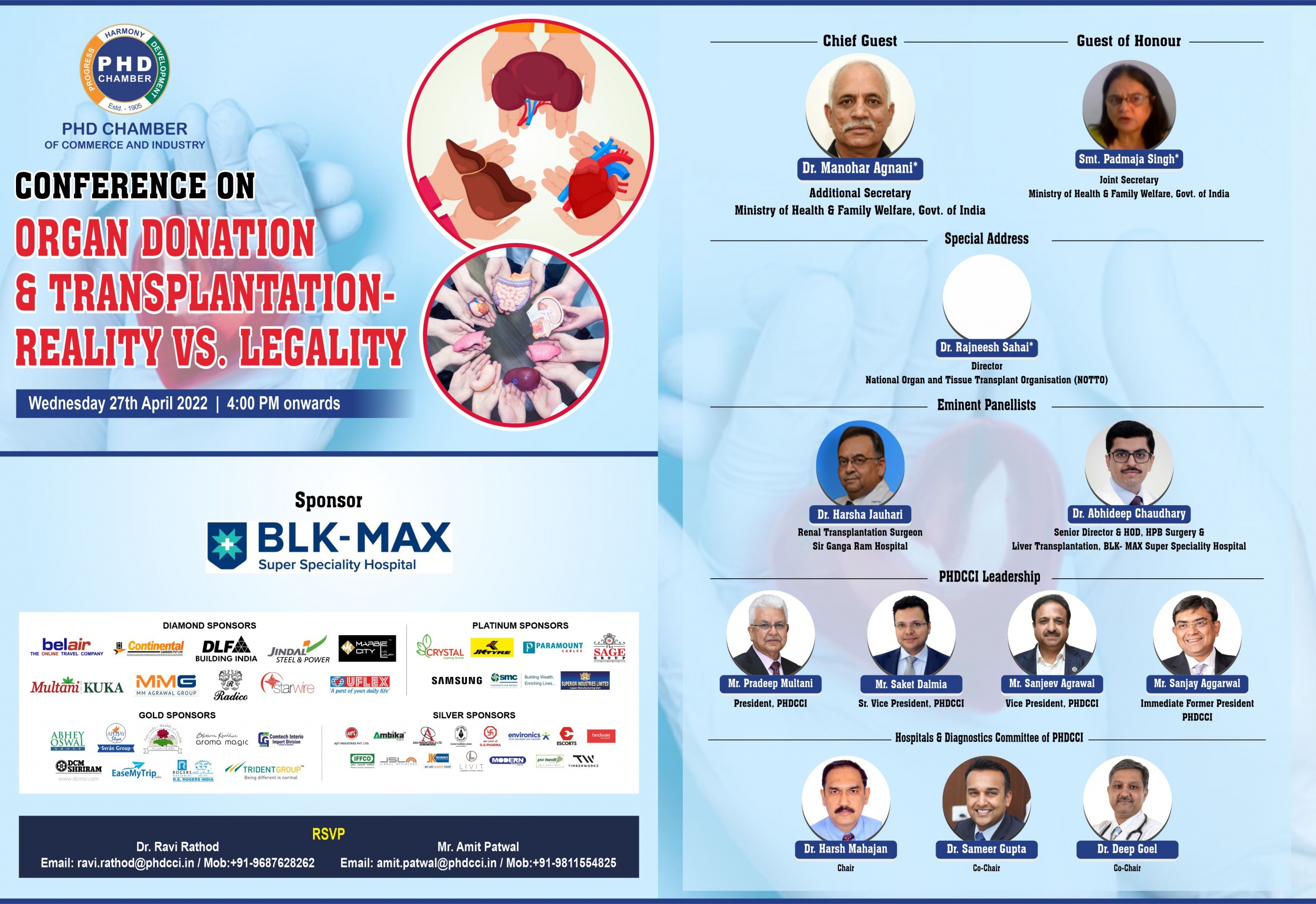 Conference on Organ Donation & Transplantation- Reality Vs. Legality ...