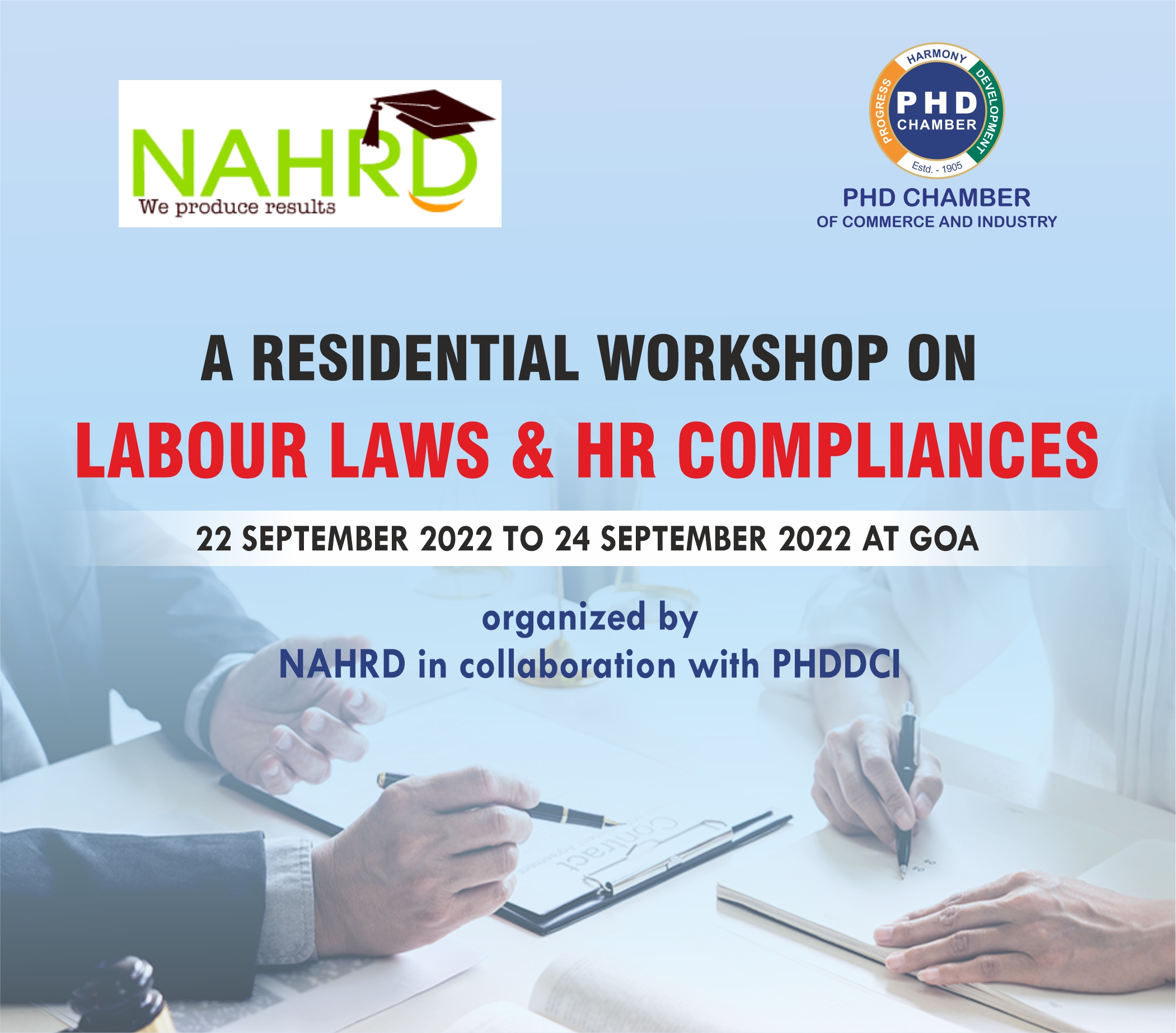 Workshop on Labour Laws & HR Compliances - PHD Chamber
