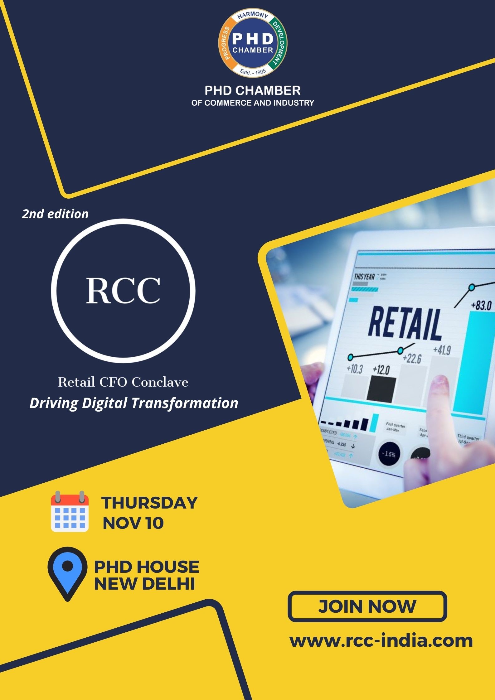 2nd Retail CFO Conclave – Driving Digital Transformation - PHD Chamber