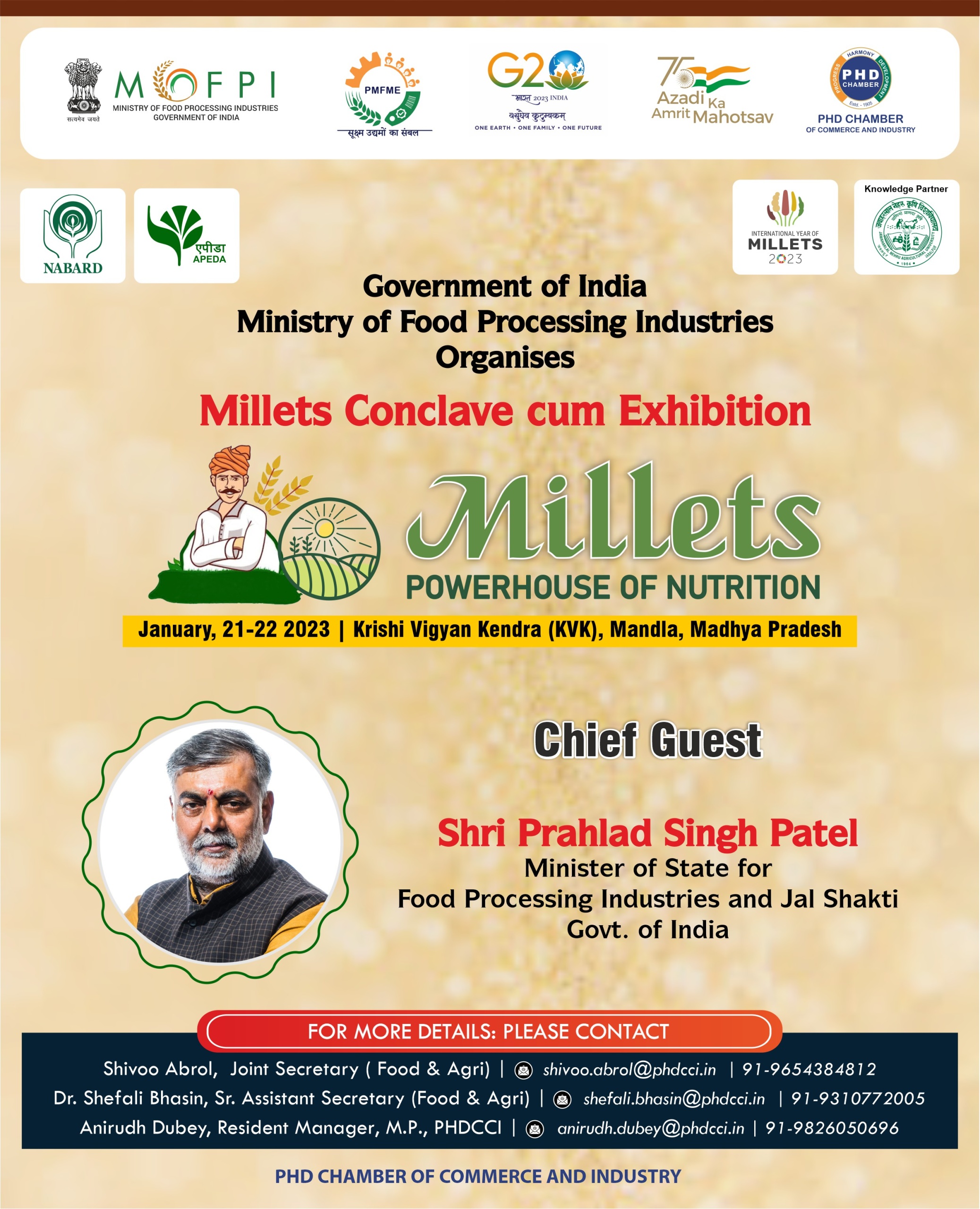 Millets : Powerhouse of Nutrition - PHD Chamber