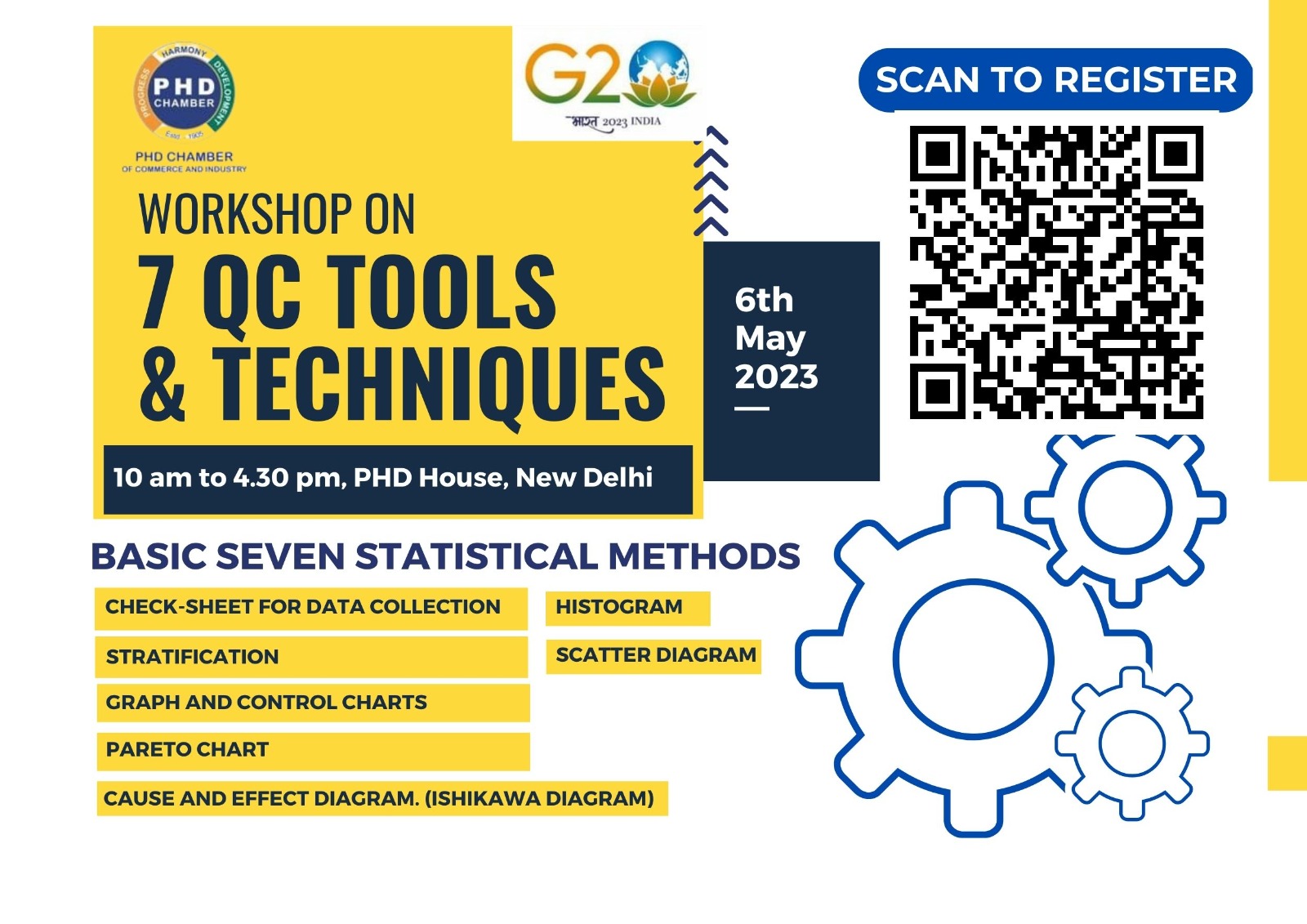 Workshop On 7 QC Tools & Techniques - PHD Chamber