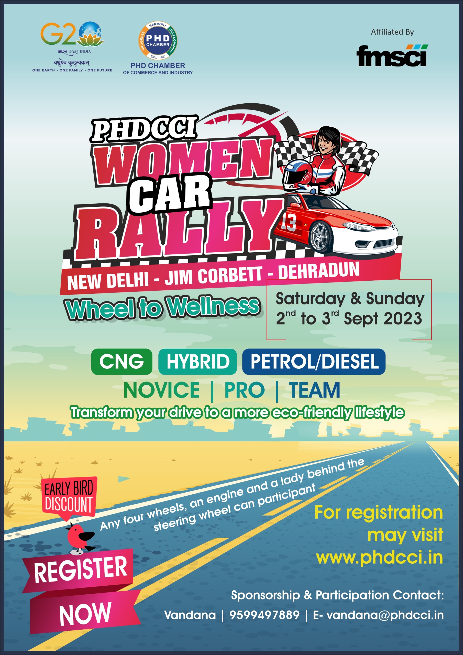 4th Women Car TSD Car Rally 2023 - PHD Chamber