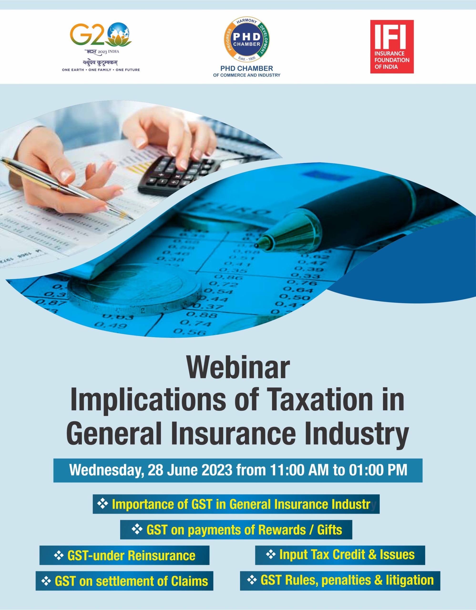 Webinar on Implications of Taxation in General Insurance Industry - PHD ...