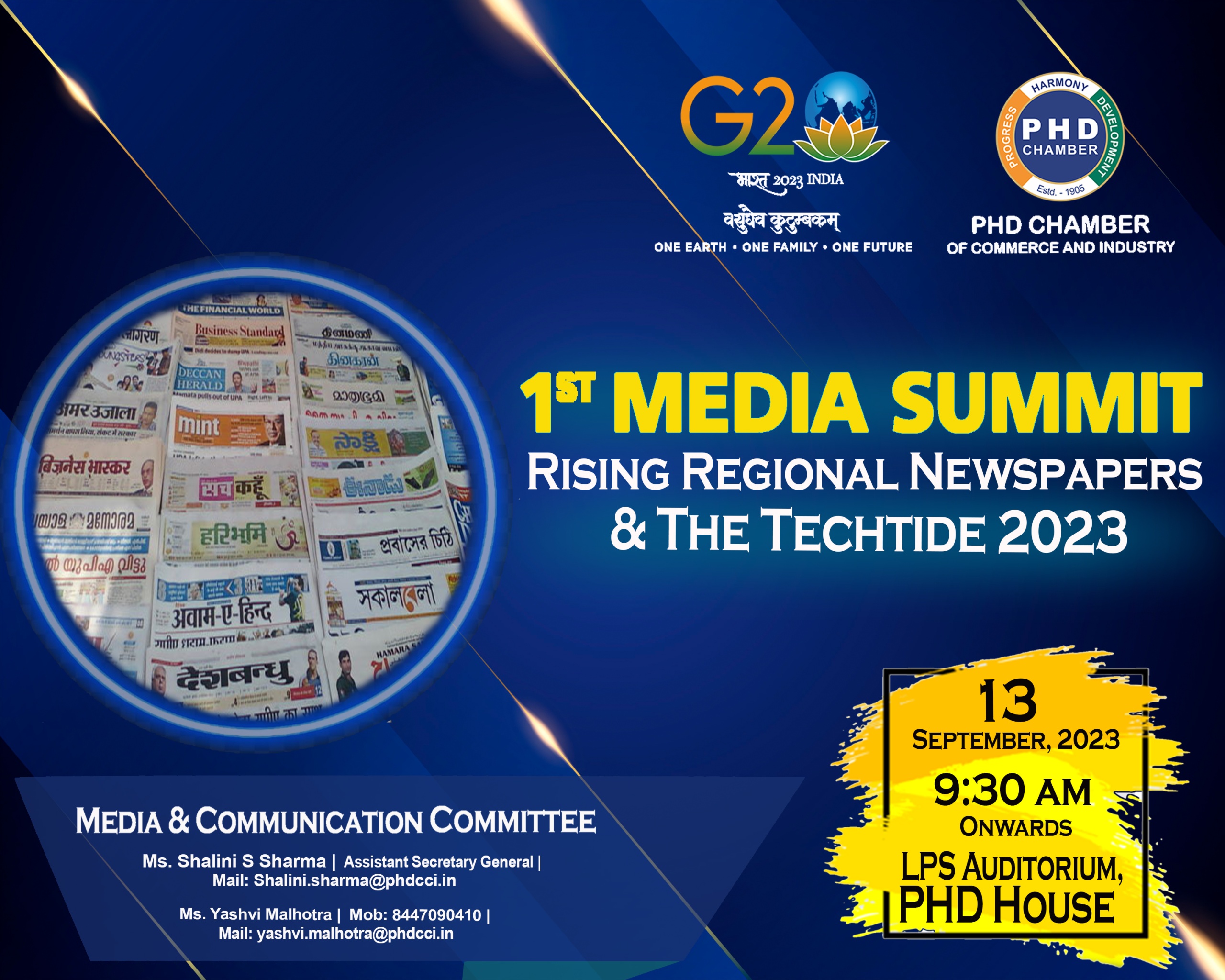 1st Media Summit : Rising Regional Newspapers and the Techtide - PHD ...