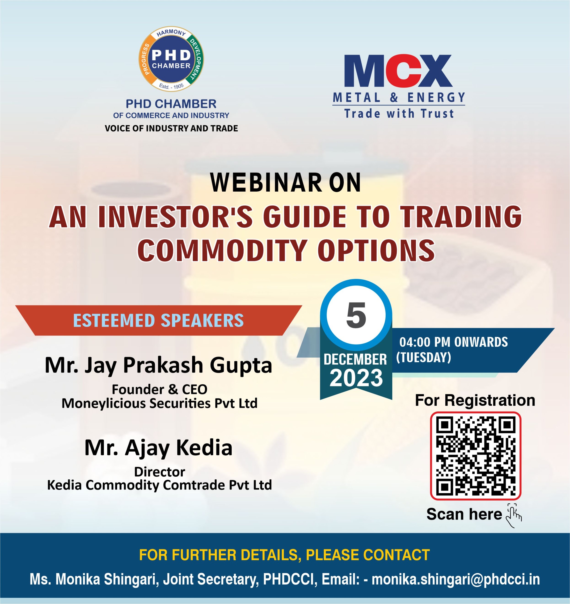 An Investor's Guide to Trading Commodity Options - PHD Chamber