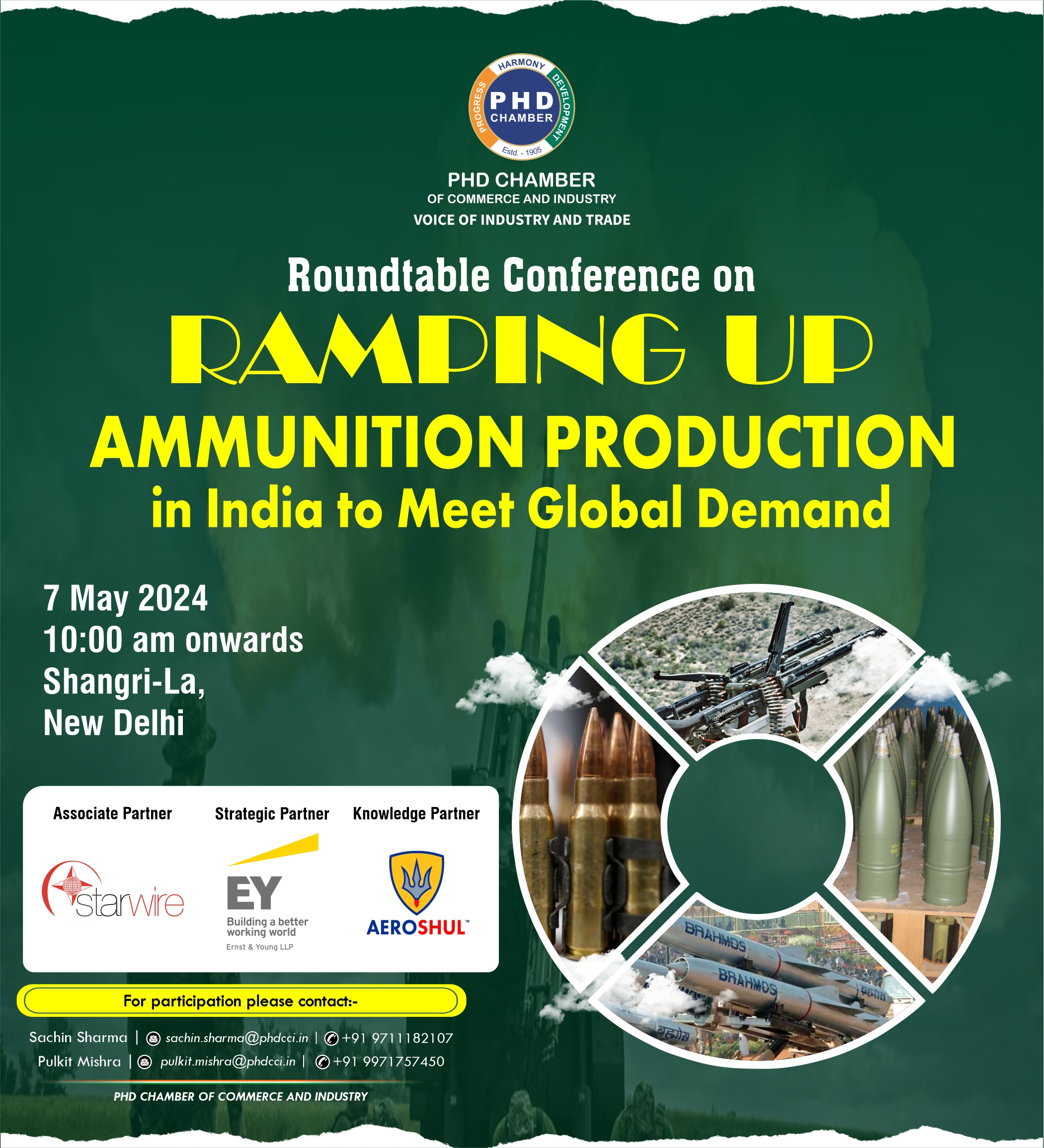 Ramping up Ammunition Production in India to meet Global Demand - PHD ...
