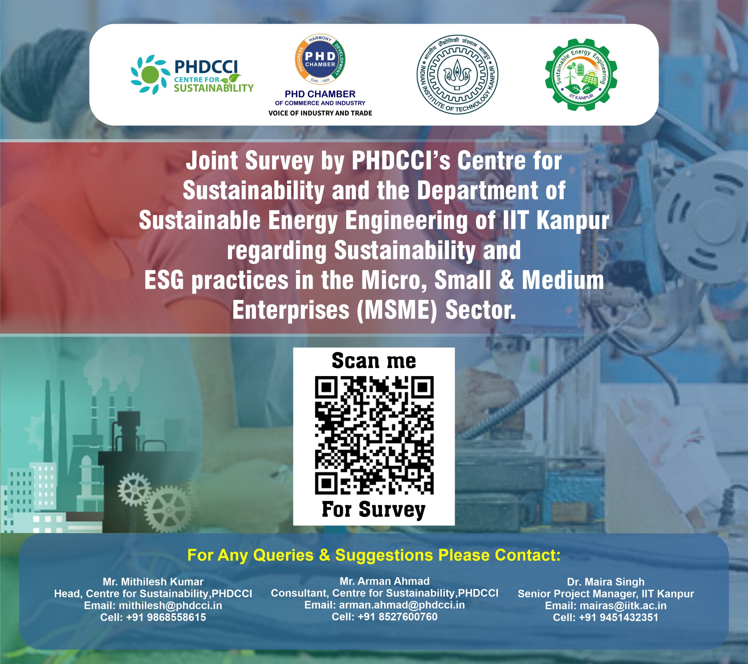Joint Survey By PHD Chamber of Commerce and Industry (PHDCCI)'s Center ...
