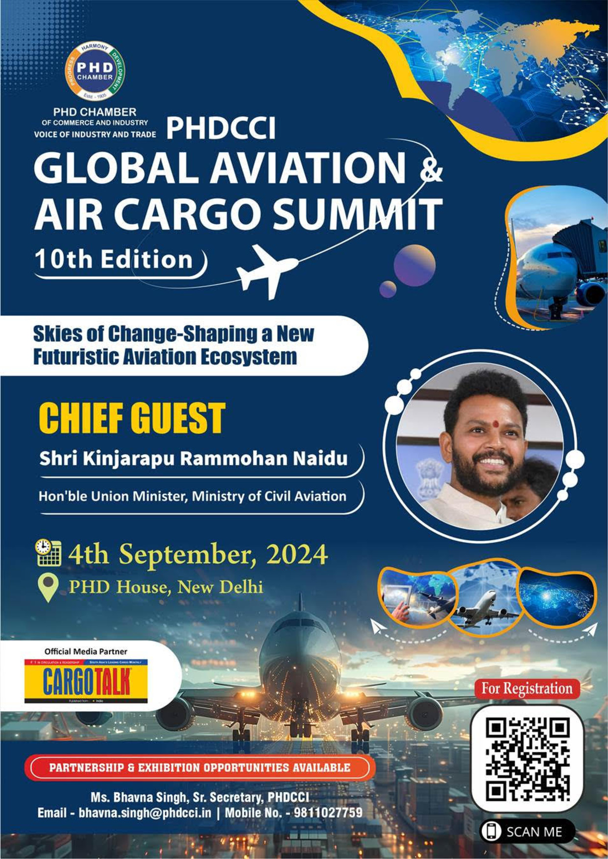 PHDCCI GLOBAL AVIATION & AIR CARGO SUMMIT- 10 TH EDITION - PHD Chamber PHDCCI GLOBAL AVIATION & AIR CARGO SUMMIT- 10 TH EDITION - PHD Chamber