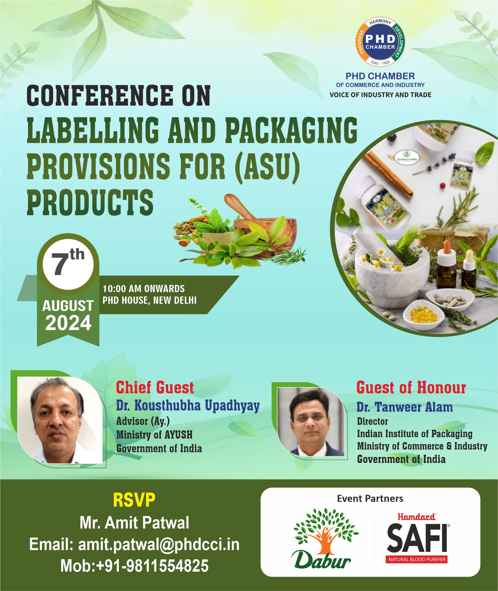 Conference on Labelling and Packaging Provisions for ASU Products - PHD ...