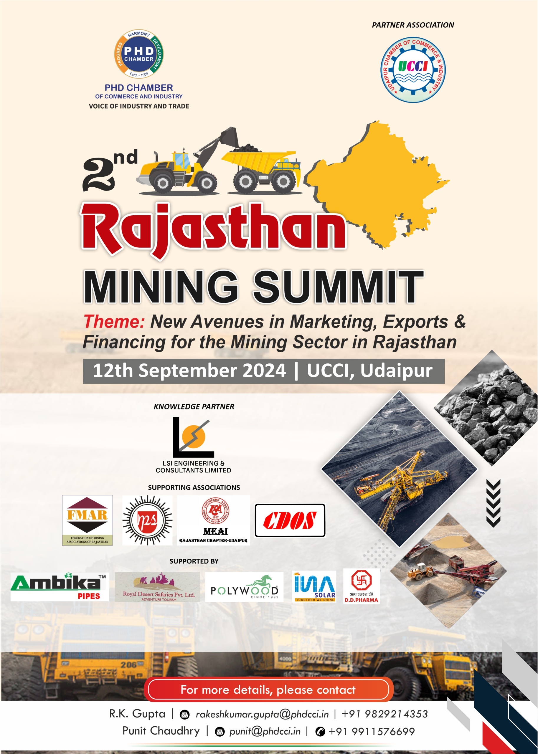 2nd Rajasthan Mining Summit - PHD Chamber