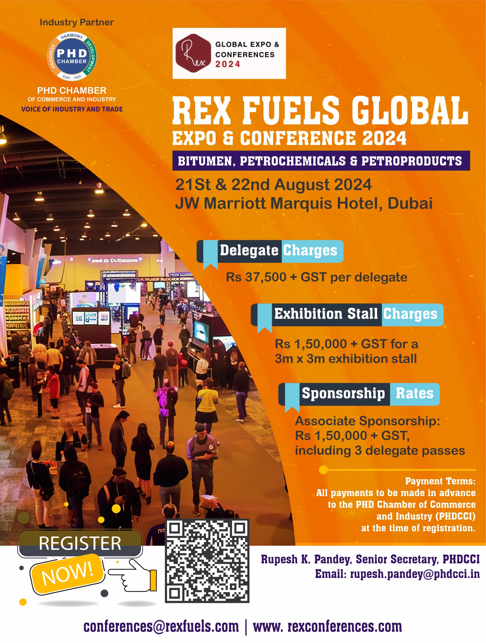 REX Fuels Global Expo & Conference 2024 - Bitumen, Petrochemicals & Petroproducts - PHD Chamber