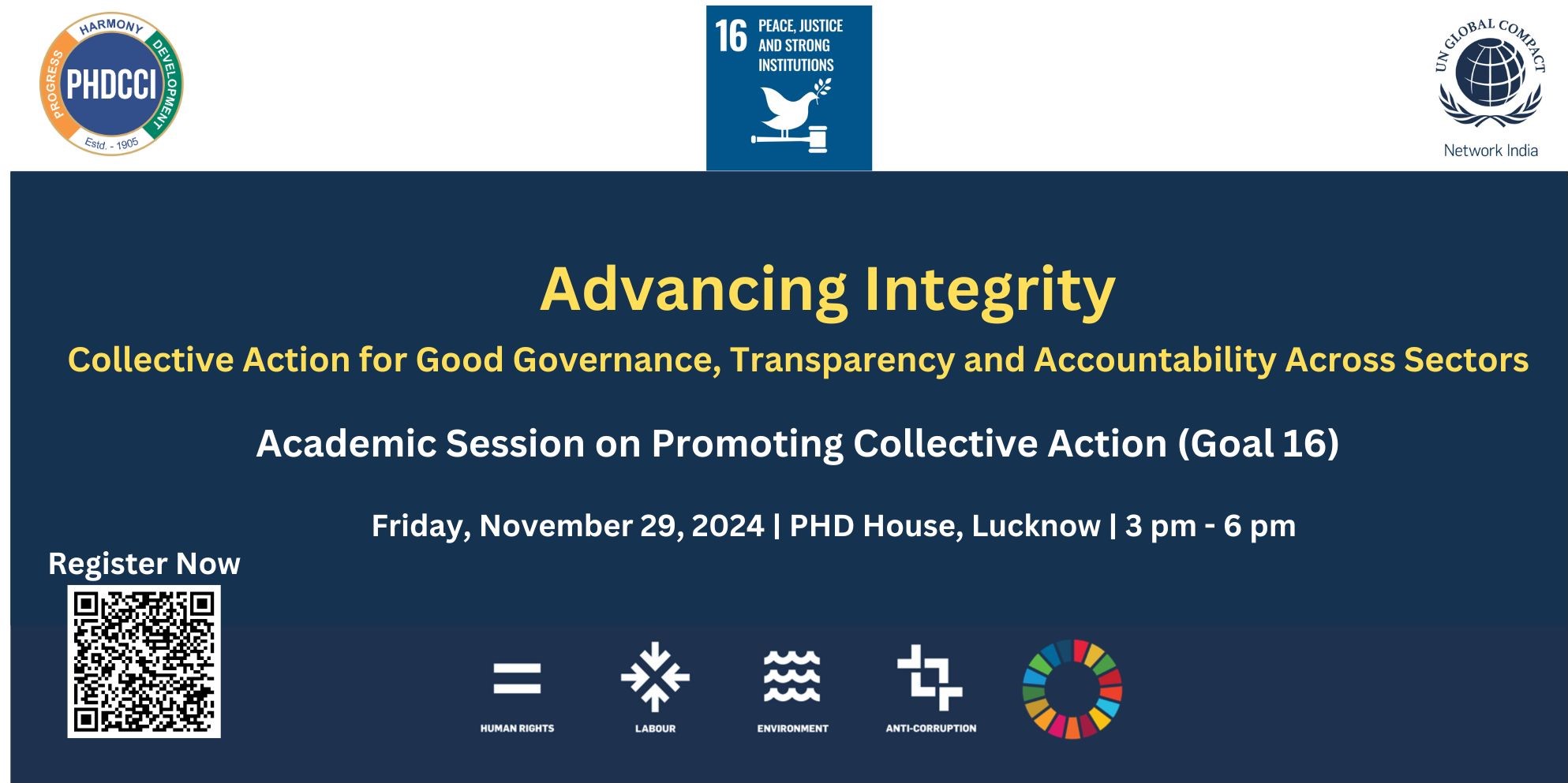 Academic Session on Promoting Collective Action (Goal 16) - PHD Chamber