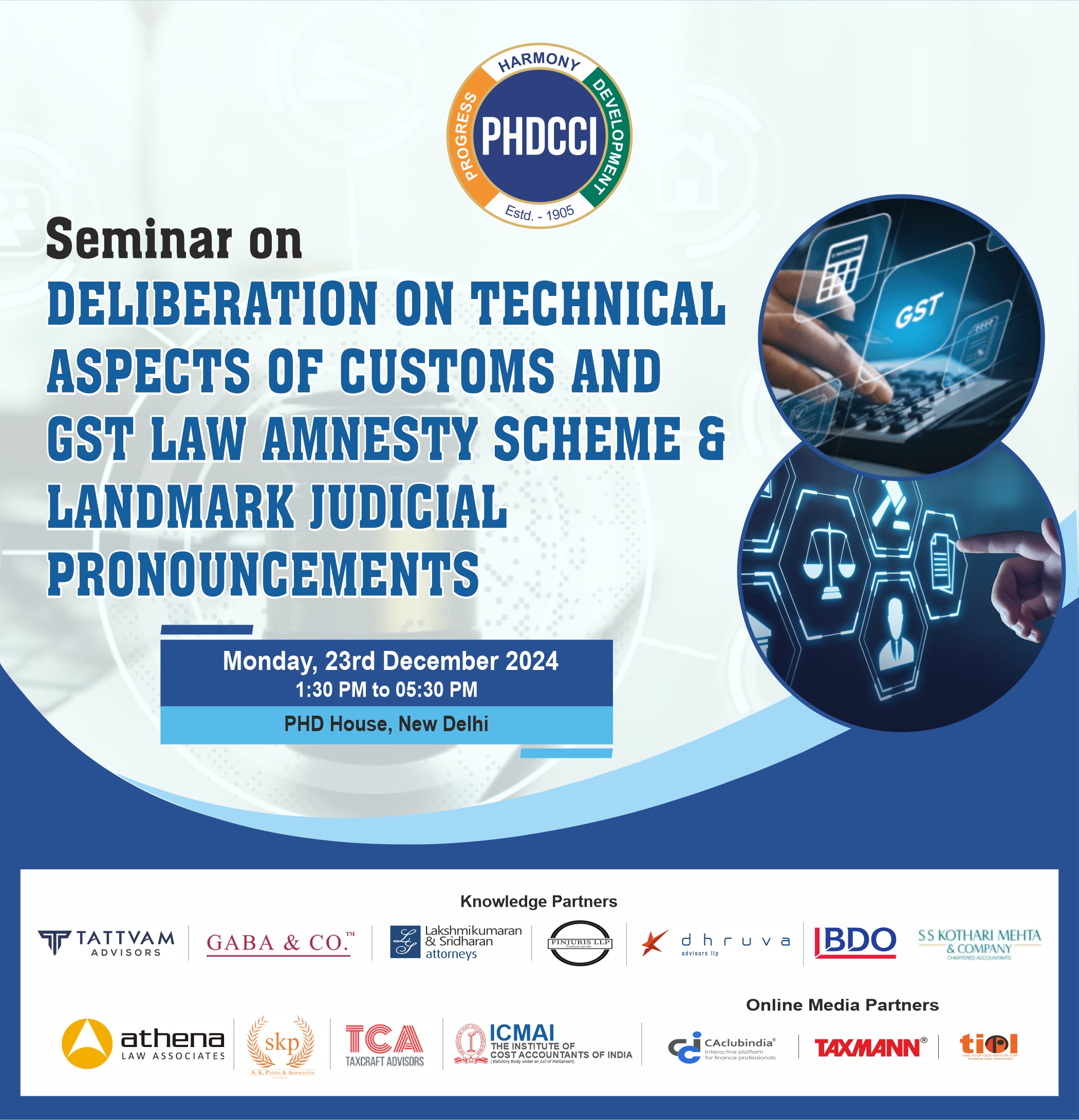 GST seminar - PHD Chamber