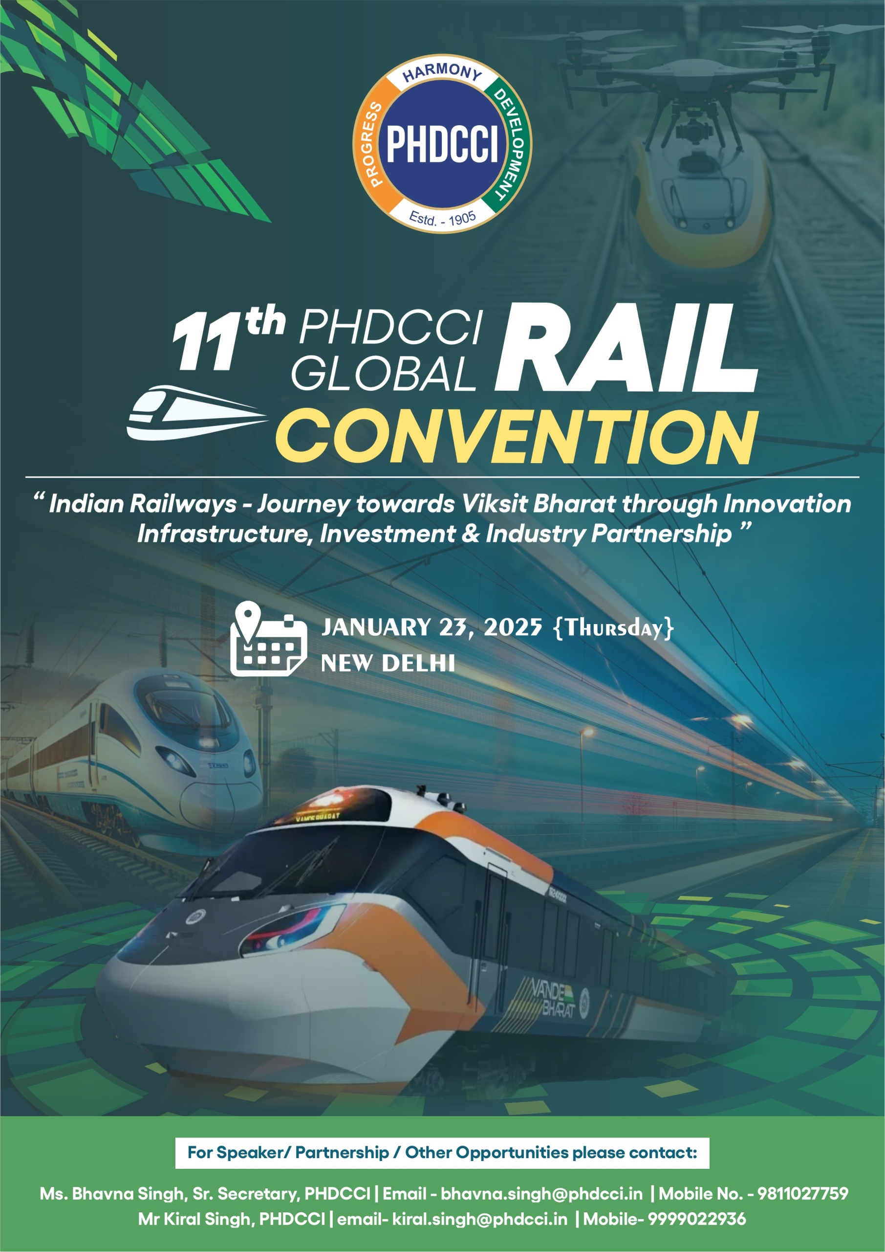 11th PHDCCI GLOBAL RAIL CONVENTION - PHD Chamber