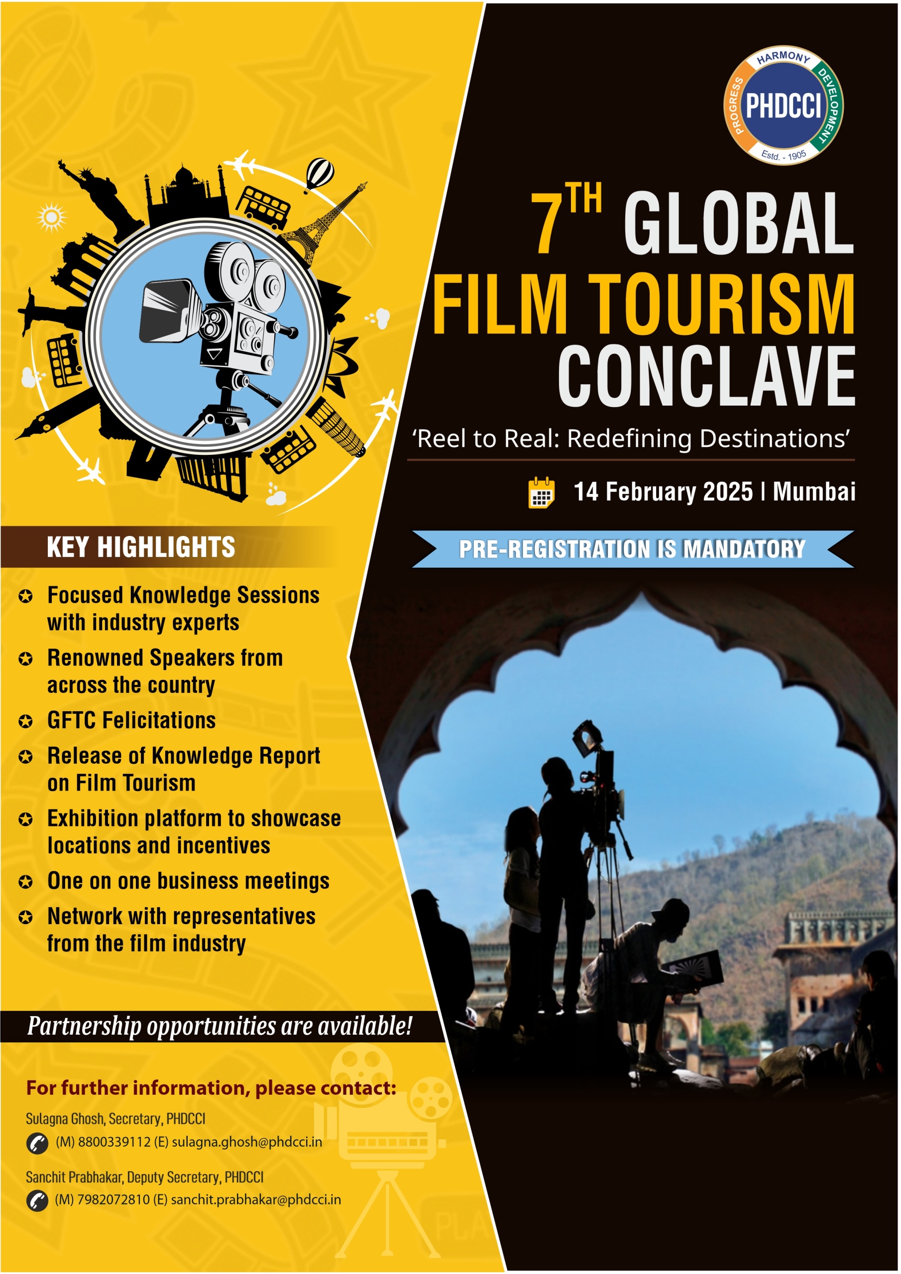 7th Global Film Tourism Conclave - PHD Chamber