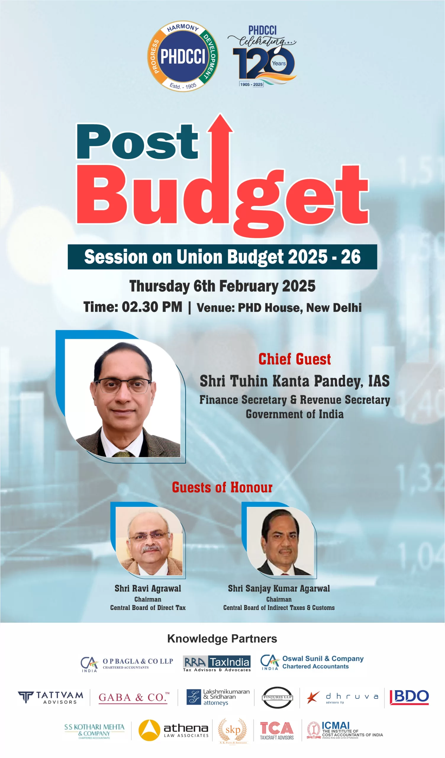 Post Budget Session on Union Budget 2025-26 - PHD Chamber