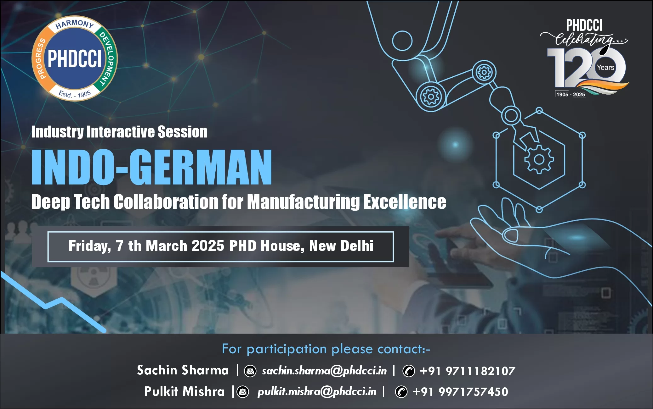 Industry Interactive Session - Indo-German - Deep Tech Collaboration for Manufacturing ...
