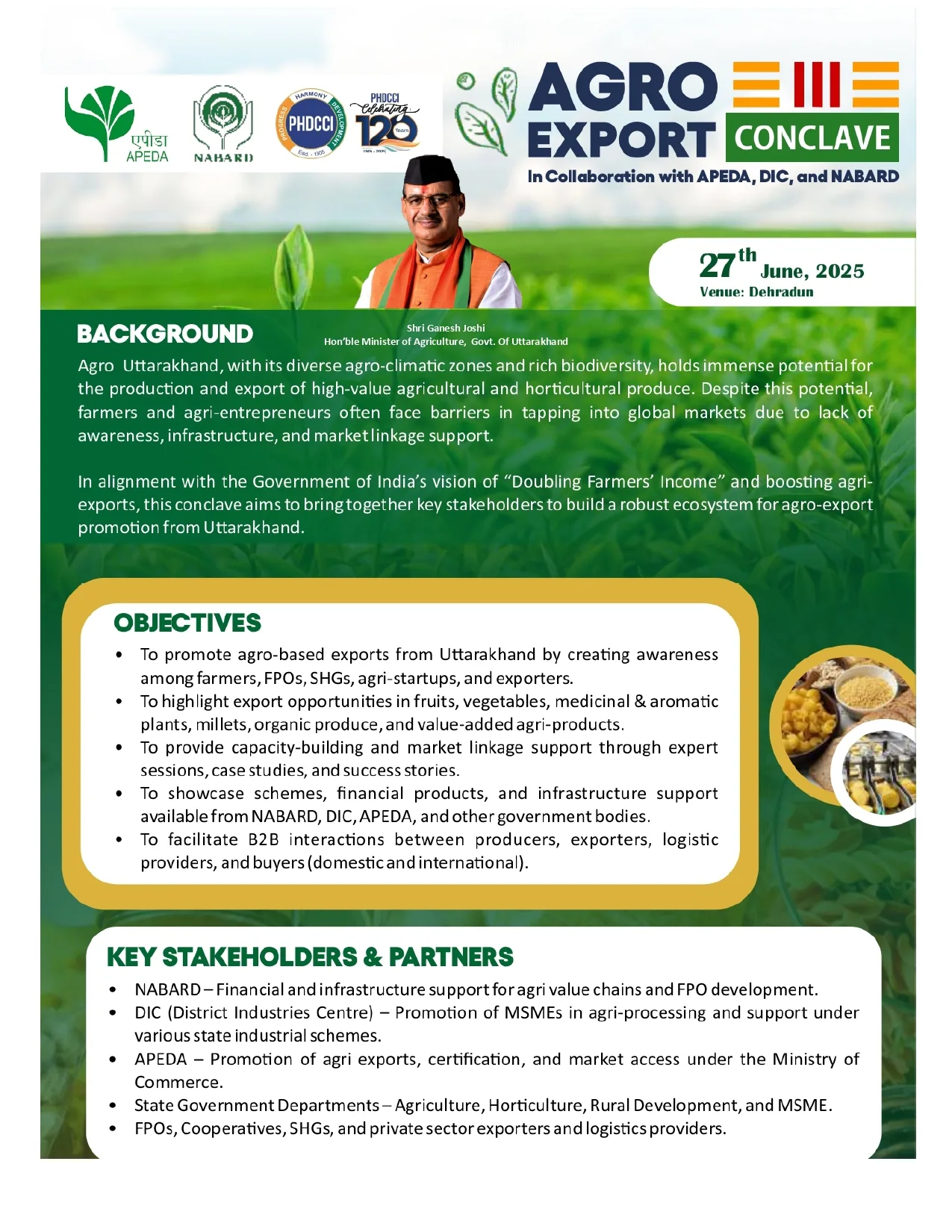Agro Export conclave - PHD Chamber