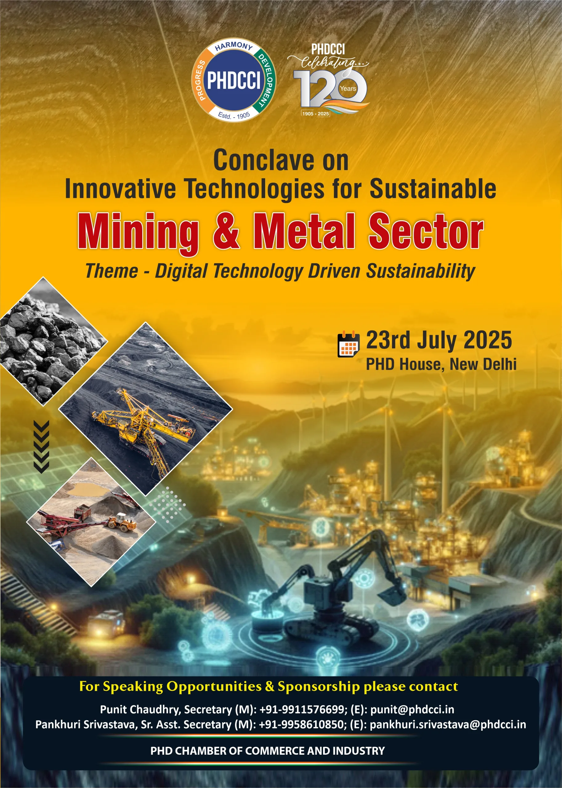 Conclave on innovative technologies for sustainable Mining and Metal ...