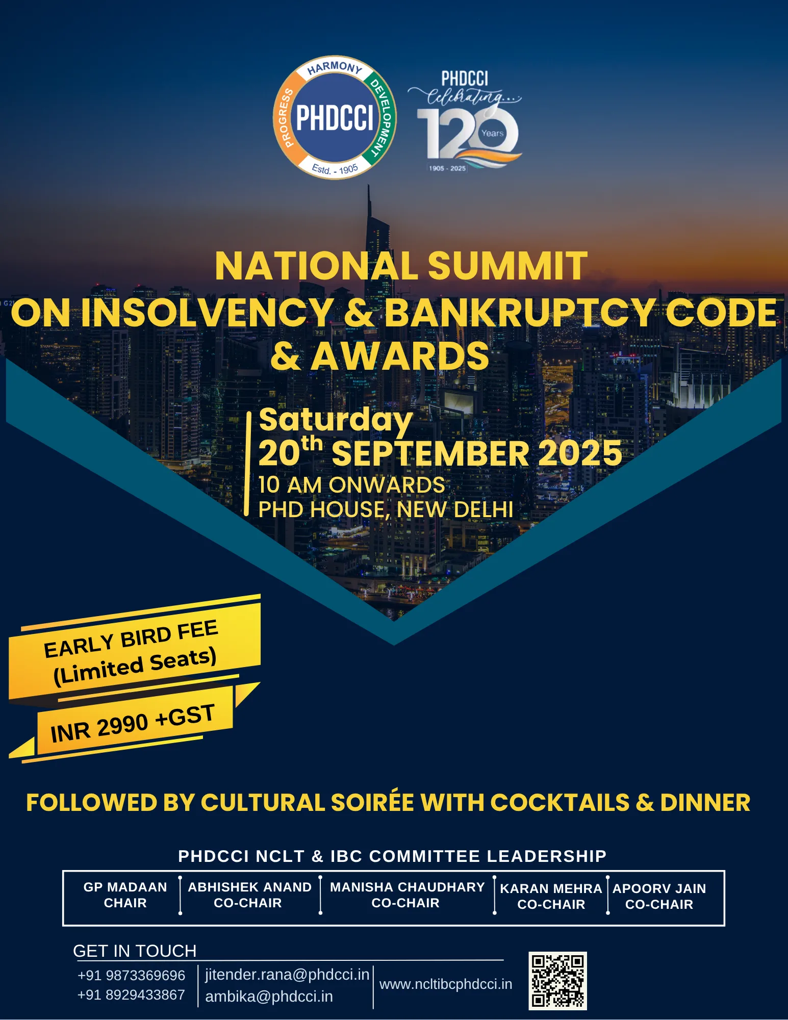 National Summit on Insolvency and Bankruptcy Code & Awards - PHD Chamber